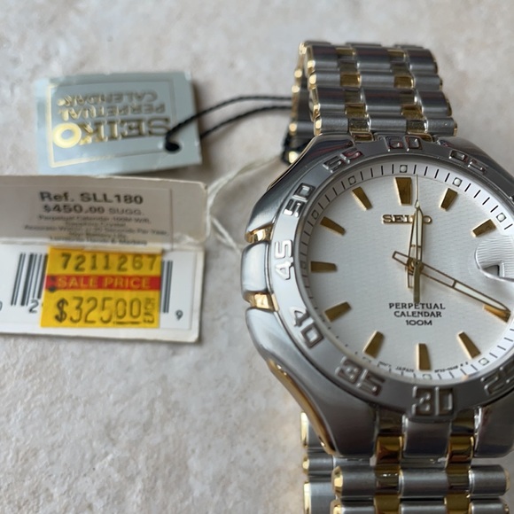 Seiko | Accessories | Seiko Arcadia Tt Men Battery Wr0m Stainless Steel Wdate | Poshmark